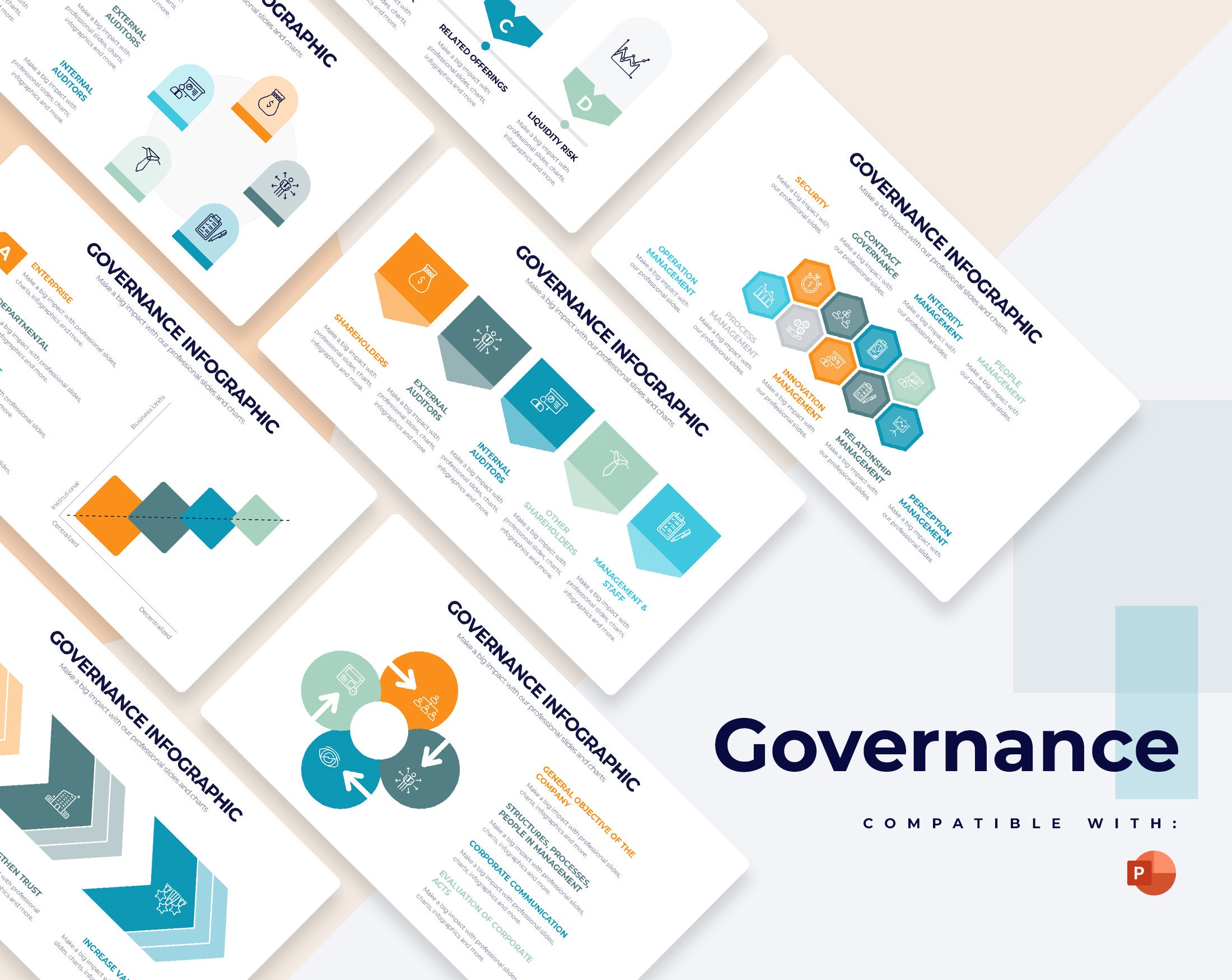 Governance Infographics | Powerpoint Template, Template for Powerpoint ...