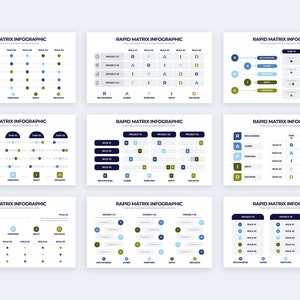 RAPID Matrix Infographics | Template for Keynote | Best Keynote ...