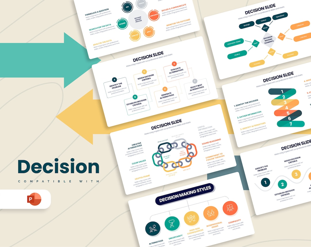 Decision Infographics | Template for Powerpoint | Best Powerpoint ...
