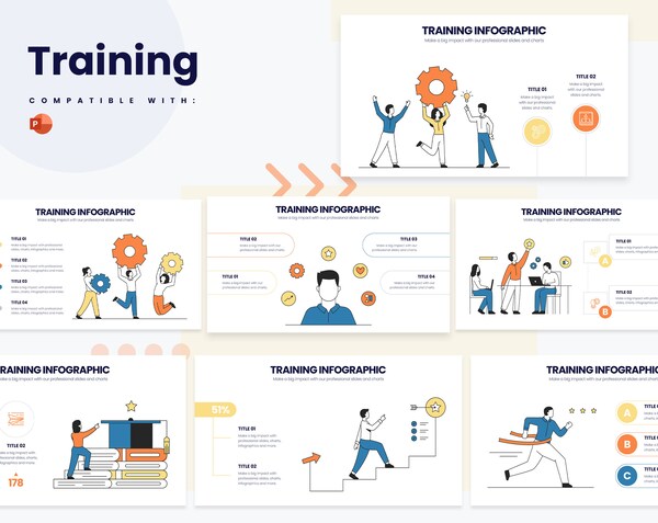 Doodle Powerpoint Template Animated Infographic Hand Drawn Editable ...