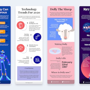 Technology Vertical Infographic Templates | Diagrams for Powerpoint ...
