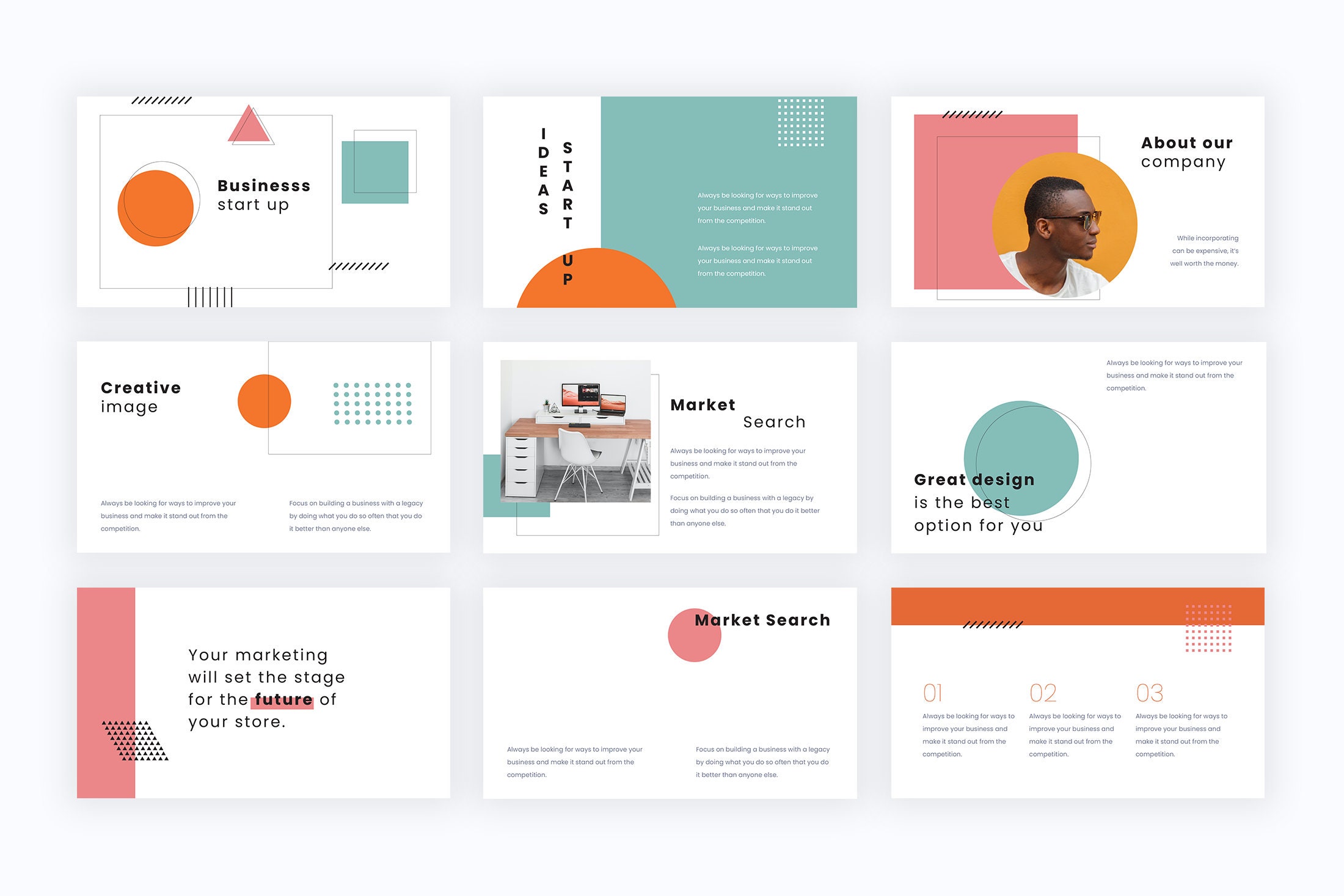 Portfolio Presentation Template | Powerpoint Template, Slides for ...