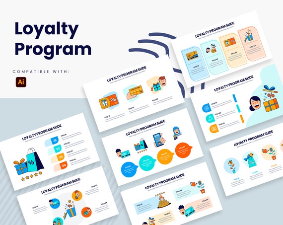 Loyalty Program Infographics Template for Illustrator Easy - Etsy