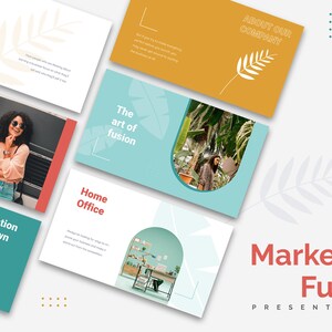 Marketing Fusion Presentation Template | Powerpoint Template, Slides ...