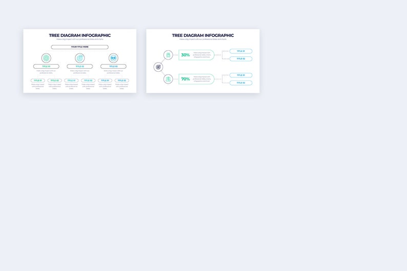 Tree Diagram Infographics | Template for Keynote | Best Keynote ...
