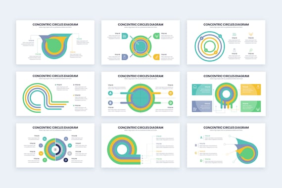 Concentric Circles Powerpoint Template