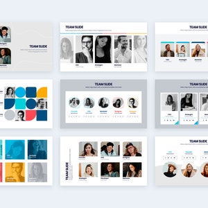 Team Slides Infographics |powerpoint Template | Template for Powerpoint ...