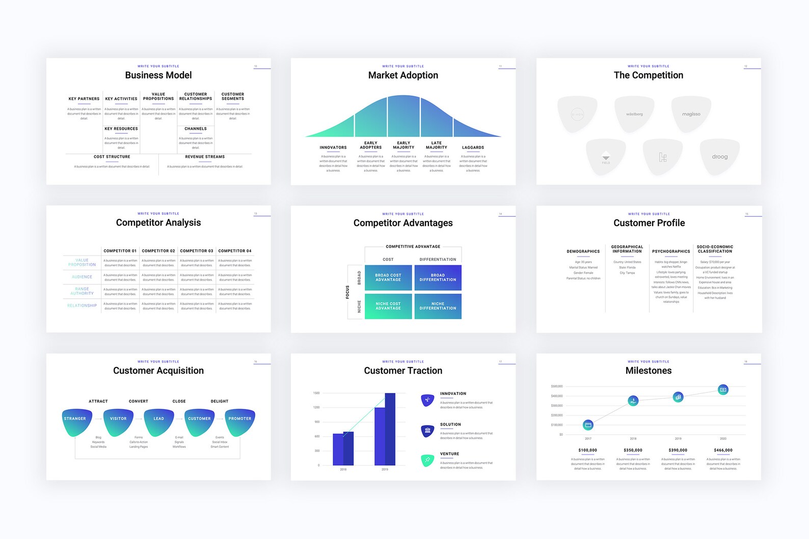 Accelerator Startup Powerpoint Template | Presentations for Microsoft ...
