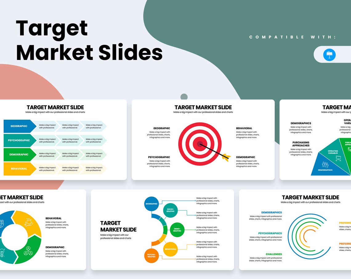 Target Market Infographics | Template for Keynote | Best Keynote ...