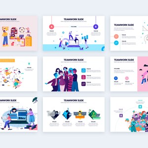 Teamwork Infographic Slides | Template for Google Slides | Best Google ...