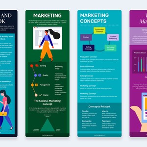 Marketing Vertical Infographic Templates | Diagrams for Powerpoint ...