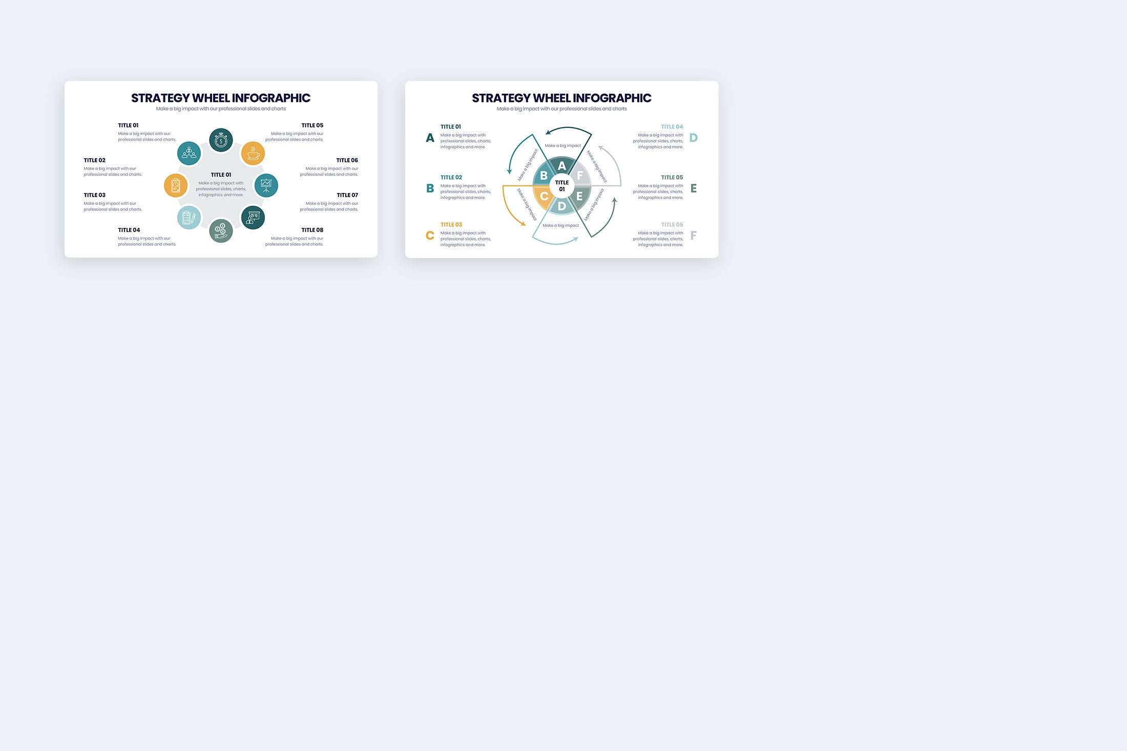 Strategy Wheel Infographics | Powerpoint Template, Template for ...