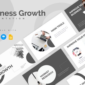 Business Growth Presentation Template Powerpoint Template, Slides for ...