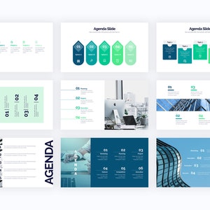Agenda Slide Infographic Templates | Diagrams for Powerpoint ...