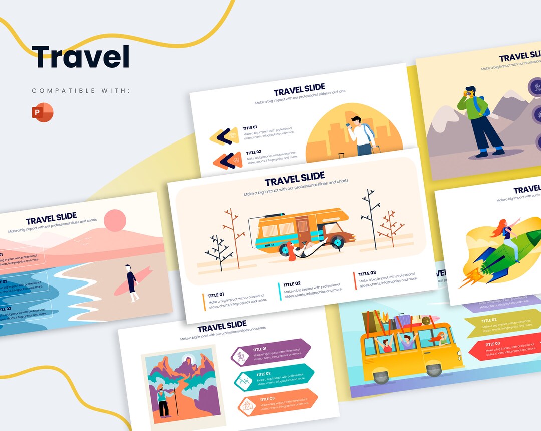 Travel Infographic Slides | Template for Powerpoint | Best Powerpoint ...