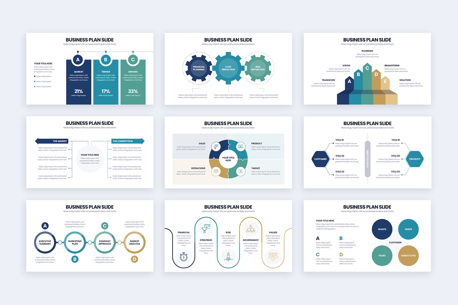 Business Plan Infographics | Powerpoint Template, Template for ...
