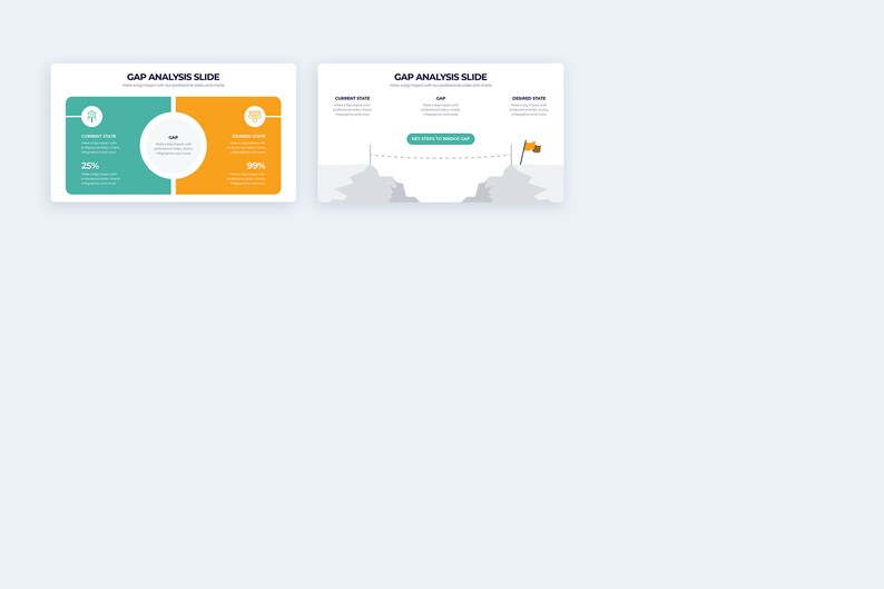 Gap Analysis Infographics | Powerpoint Template, Template for ...