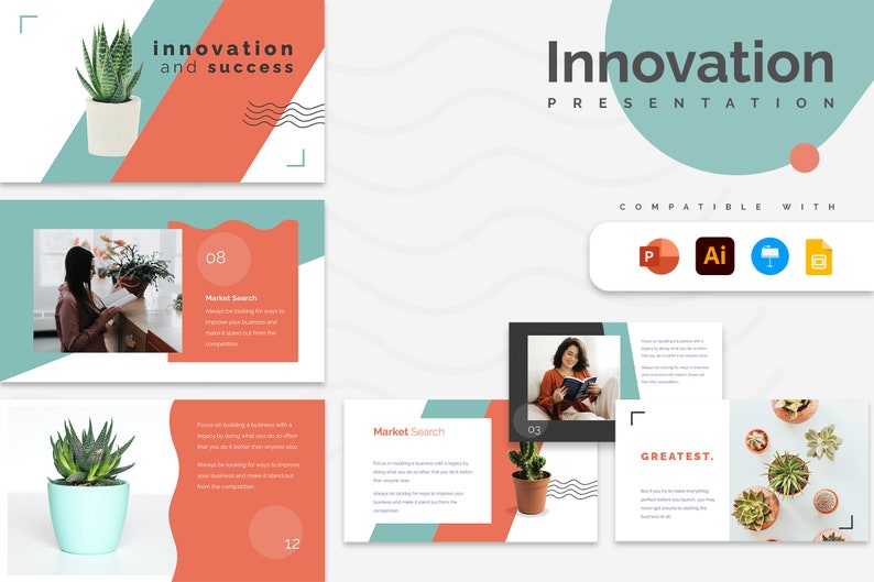 Innovation Presentation Template | Powerpoint Template, Slides for ...