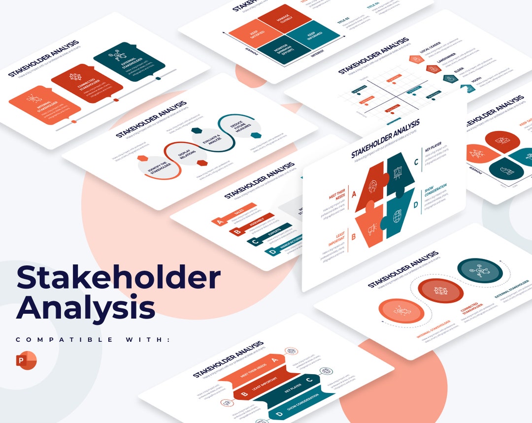 Stakeholder Analysis Infographic| Powerpoint Template, Template for ...
