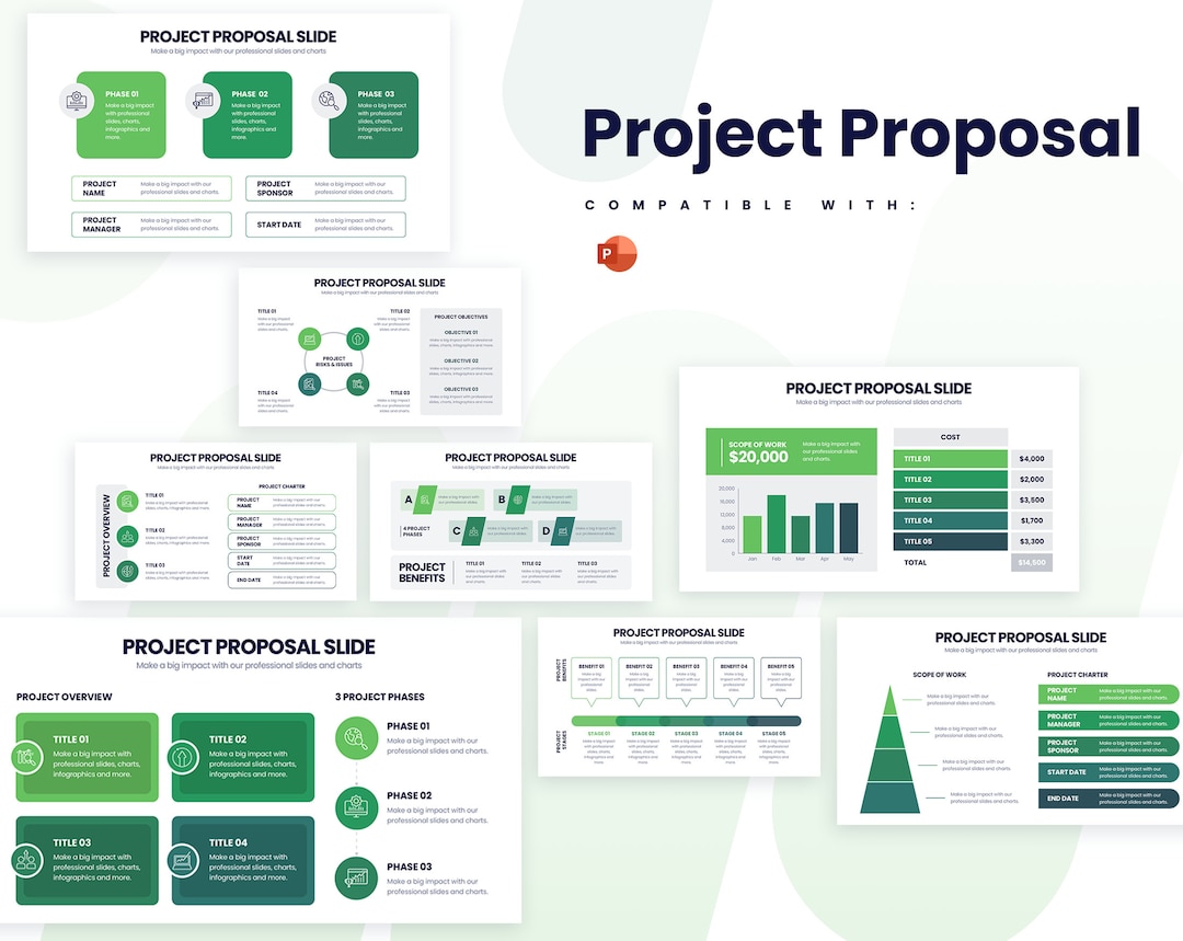 Project Proposal Infographics Powerpoint Template, Template for ...