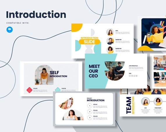 Introduction Infographics Template for Keynote Best - Etsy