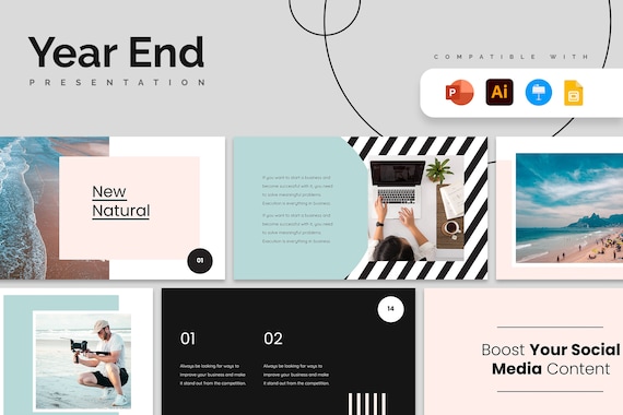 The End Presentation Slide