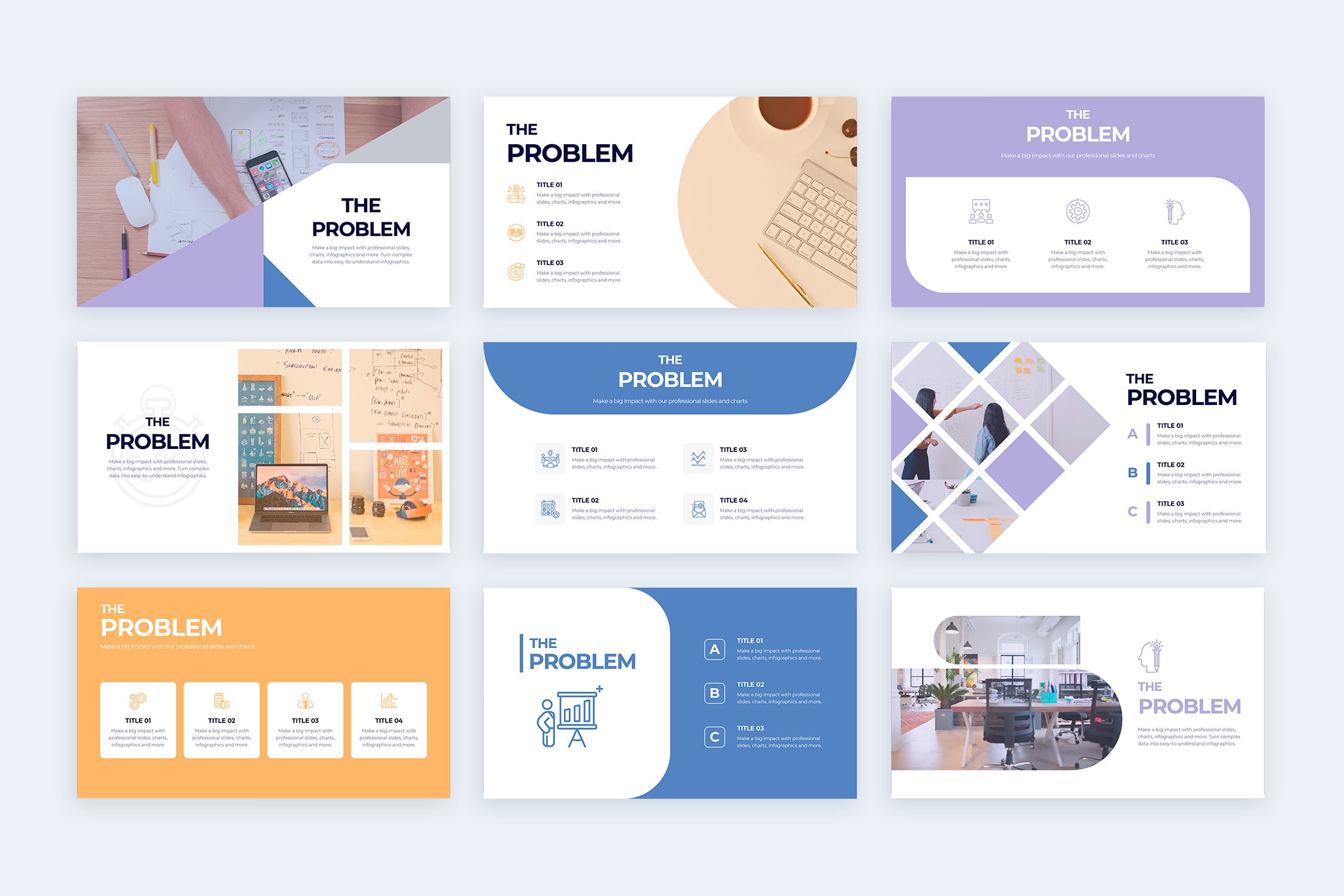 Problem Infographic Slides Template for Google Slides Best Google ...