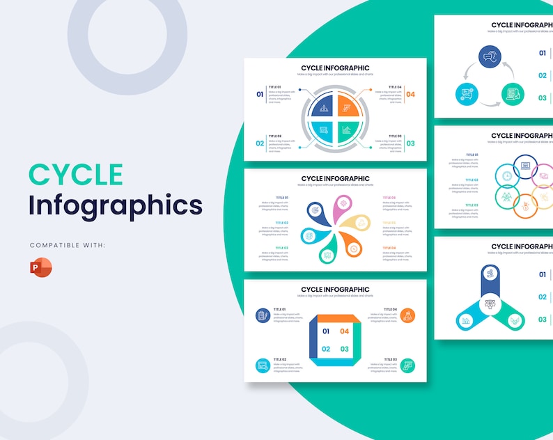 Cycle Infographics | Template for Powerpoint | Best Powerpoint Template ...