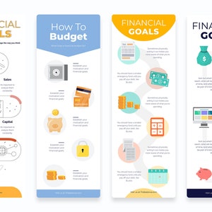 Financial Vertical Infographic Templates | Diagrams for Powerpoint ...
