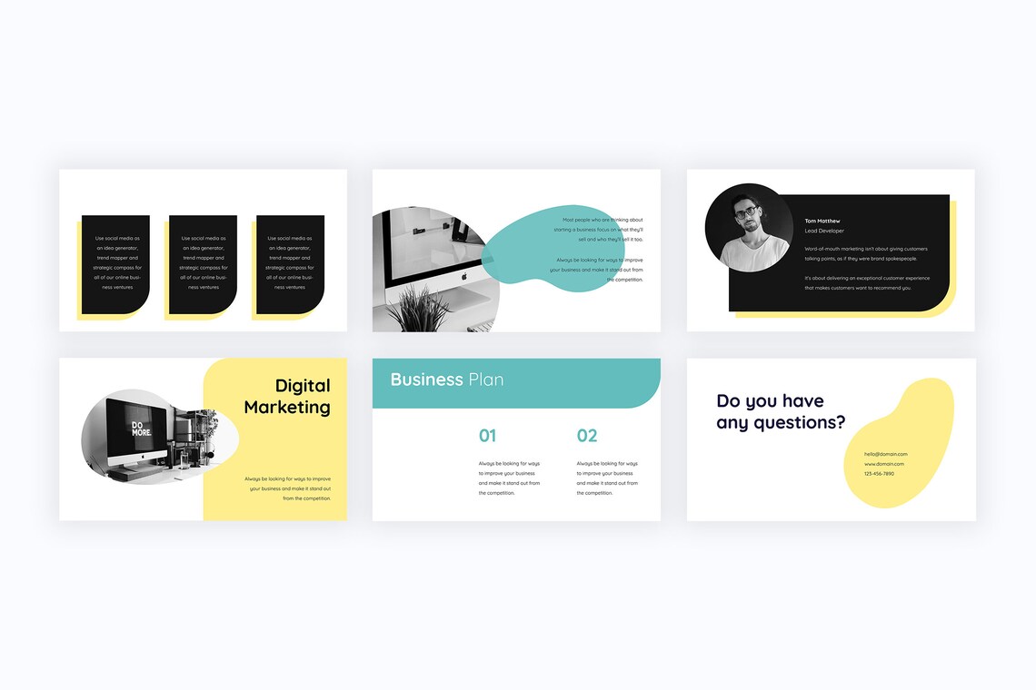 Personal Branding Presentation Template | Powerpoint Template, Slides ...