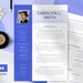Nora Resume Template Professional Microsoft Word CV Template - Etsy