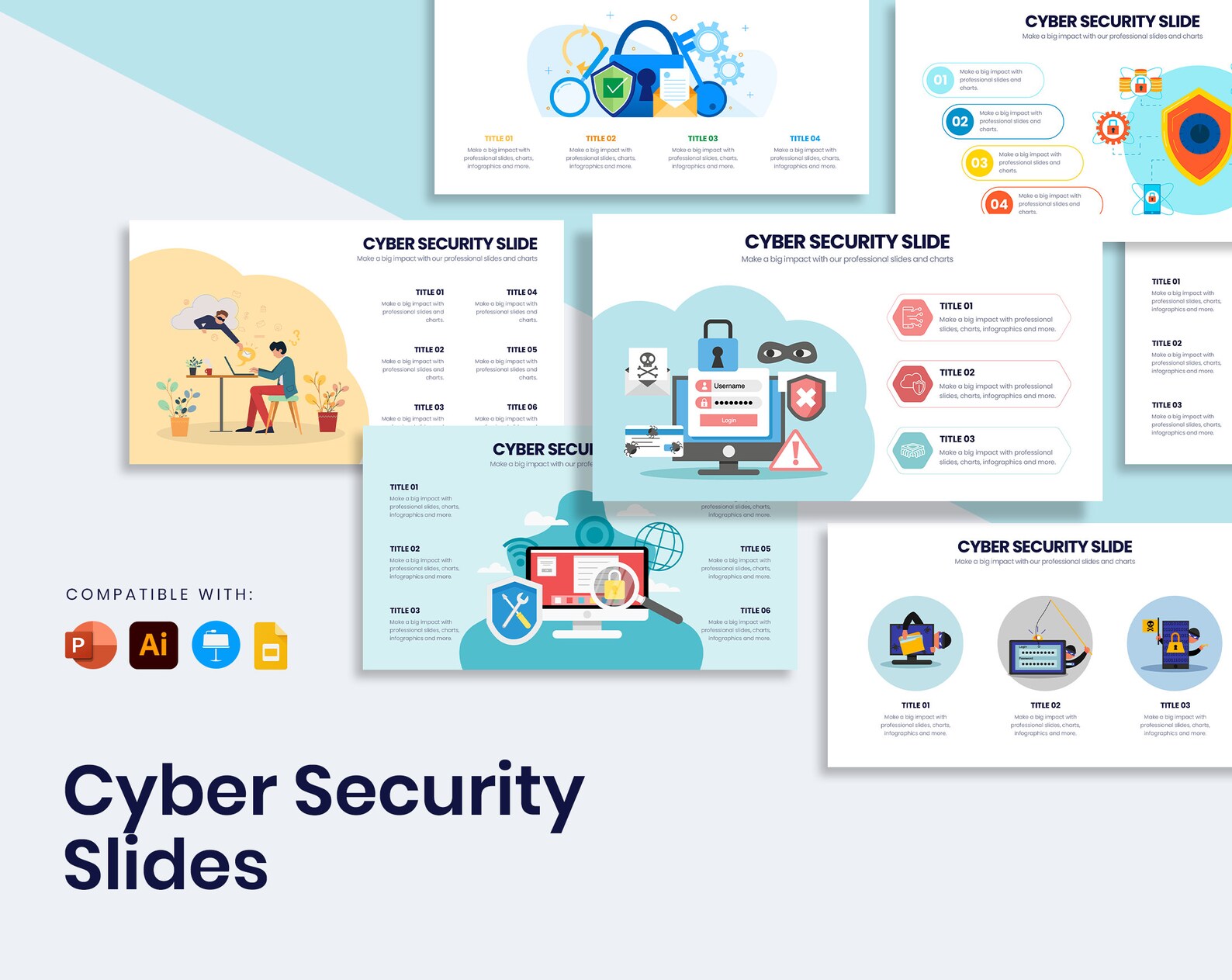 Cyber Security Infographic Templates | Diagrams for Powerpoint ...