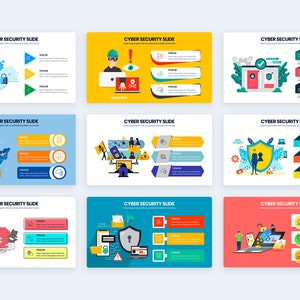 Cyber Security Infographics | Template for Keynote | Best Keynote ...
