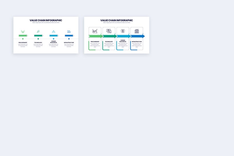 Value Chain Infographics Powerpoint Template, Template for Powerpoint ...