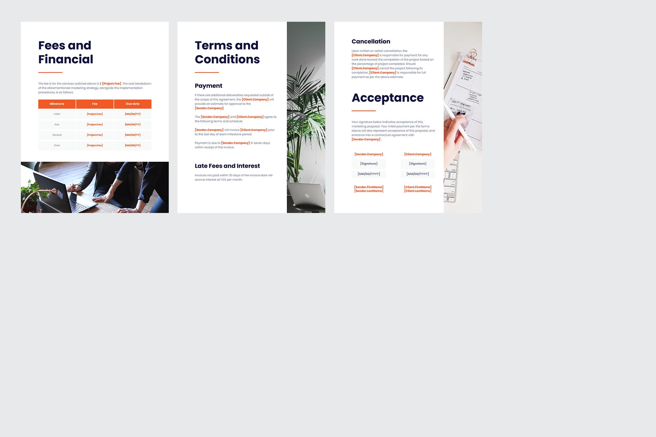 Inbound Marketing Proposal Template for CANVA & ILLUSTRATOR - Etsy