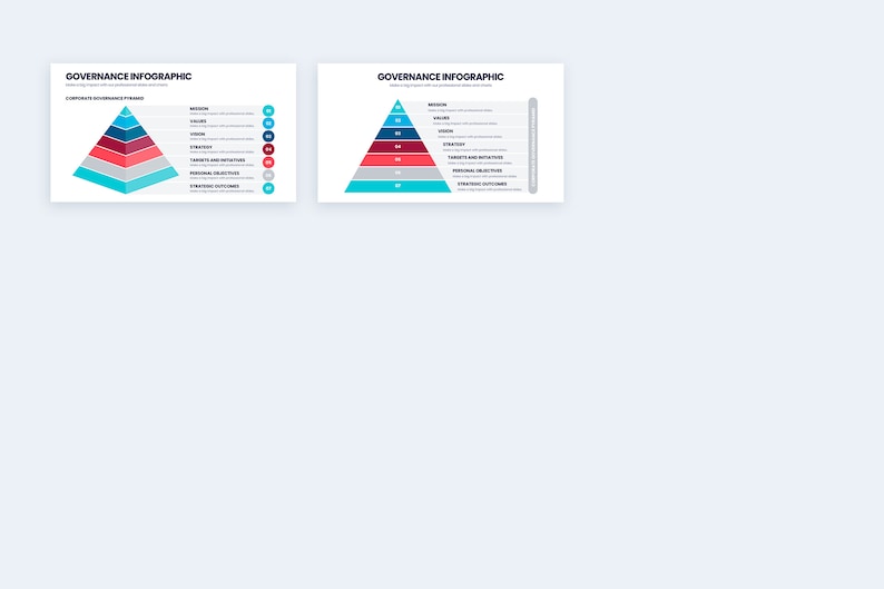 Governance Infographics Template for Illustrator, Easy to Edit, Fully ...