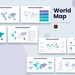 World Map Infographics | Template for Illustrator, Easy to Edit, Fully ...
