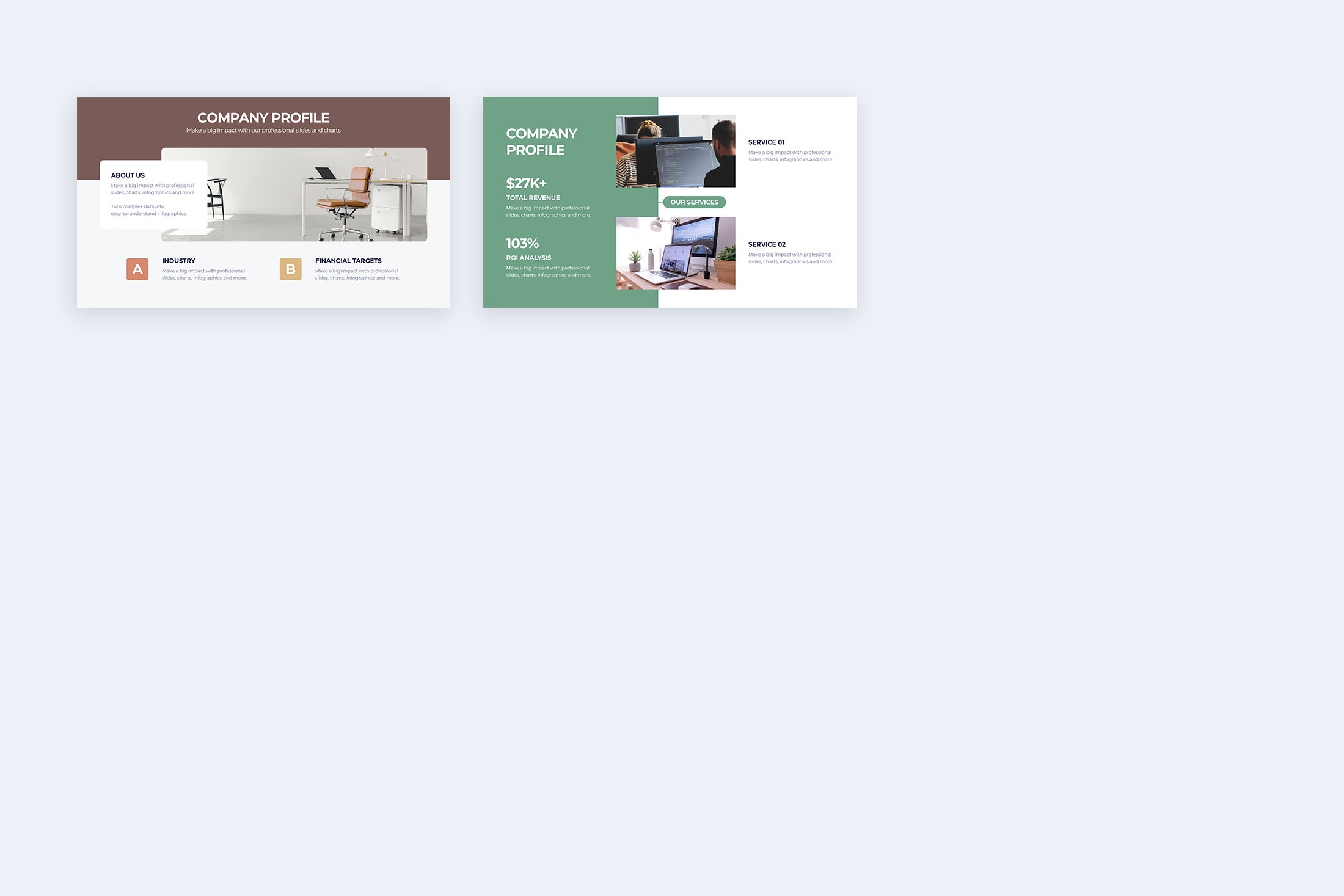 Company Profile Infographics | Template for Illustrator | Best ...
