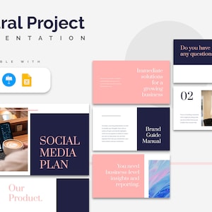 Central Project Presentation Template | Powerpoint Template, Slides for ...