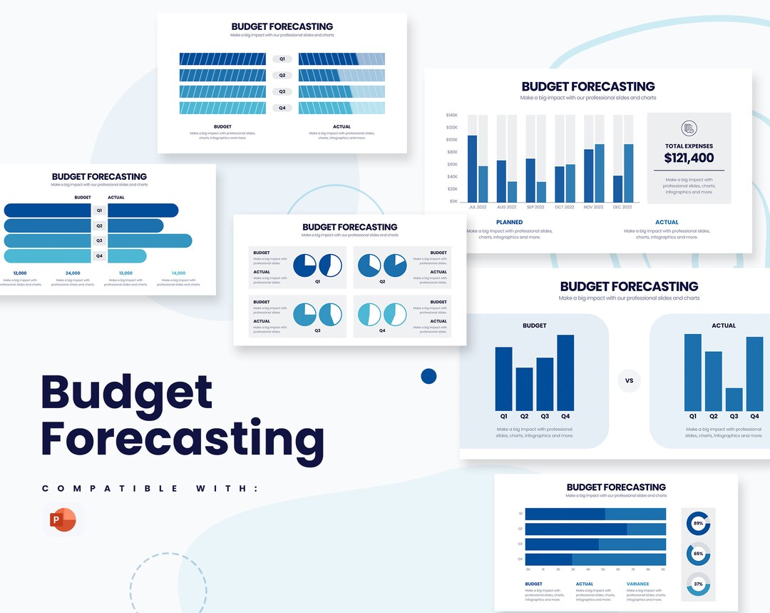 Budget Forecasting Infographics Powerpoint Template, Template for ...