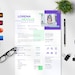 Eva Resume Template | Professional Microsoft Word CV Indesign Template ...