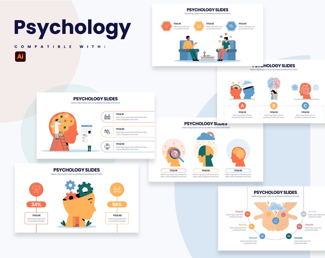 Psychology Infographics | Template for Illustrator | Best Illustrator ...
