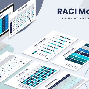 RACI Matrix Infographics | Template for Illustrator | Easy to Edit - Etsy