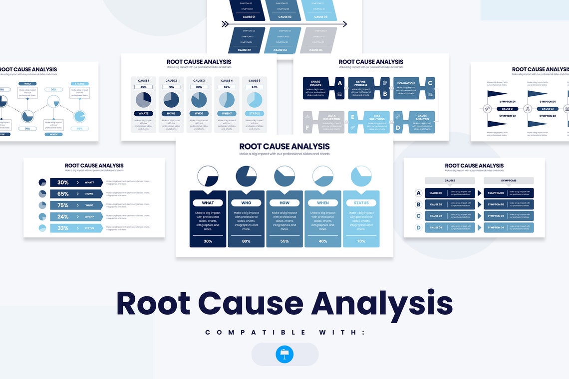 Root Cause Analysis Infographics Template for Keynote Best Keynote ...