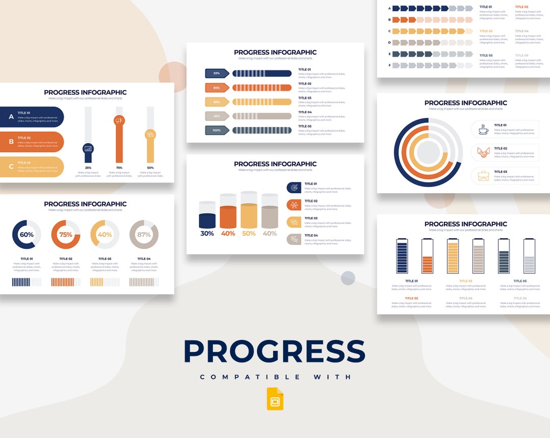 Progress Infographics | Template for Google Slides | Best Google Slide ...