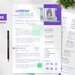 Eva Resume Template | Professional Microsoft Word CV Indesign Template ...