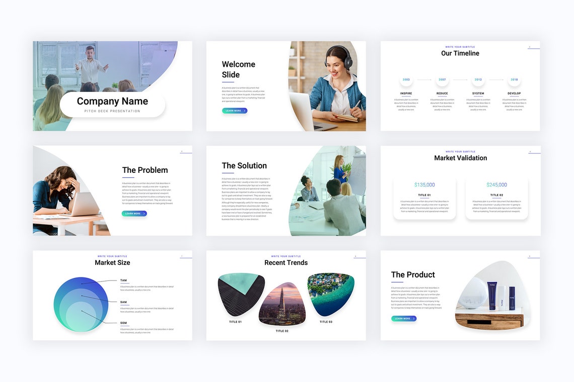 Accelerator Startup Powerpoint Template Presentations for Microsoft ...