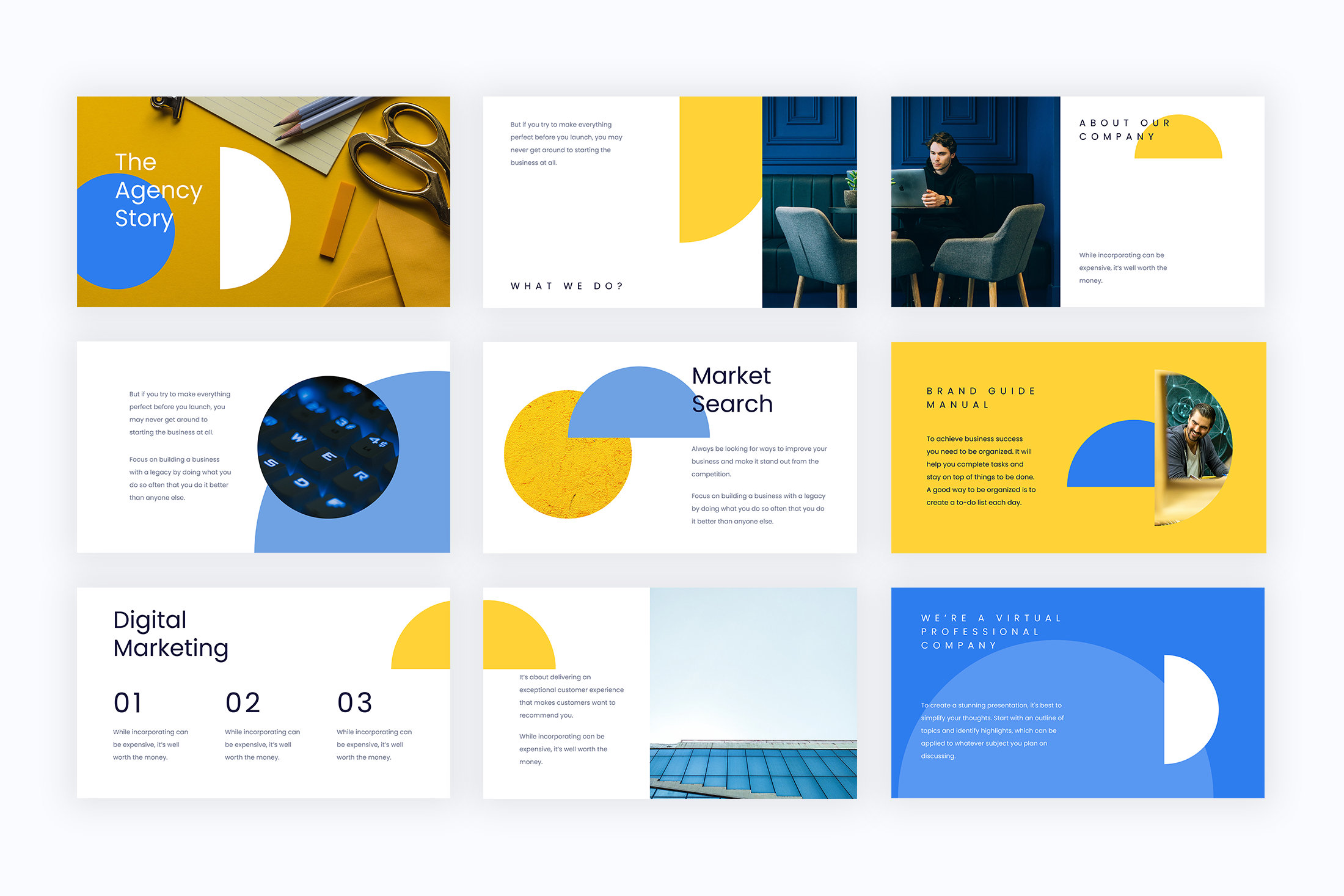 Agency Brief Presentation Template Powerpoint Template, Slides for ...