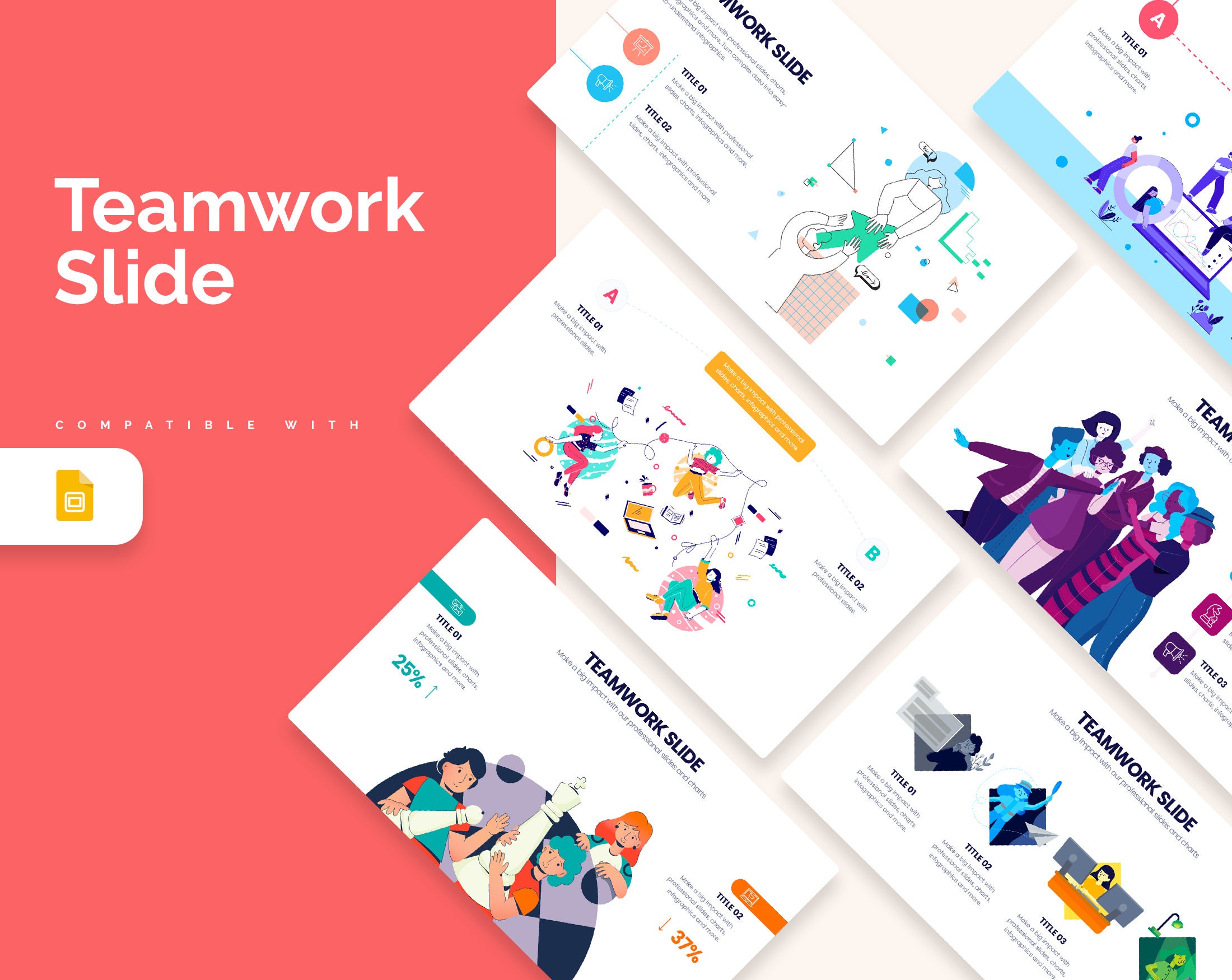 Teamwork Infographic Slides | Template for Google Slides | Best Google ...