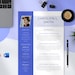 Nora Resume Template Professional Microsoft Word CV Template - Etsy
